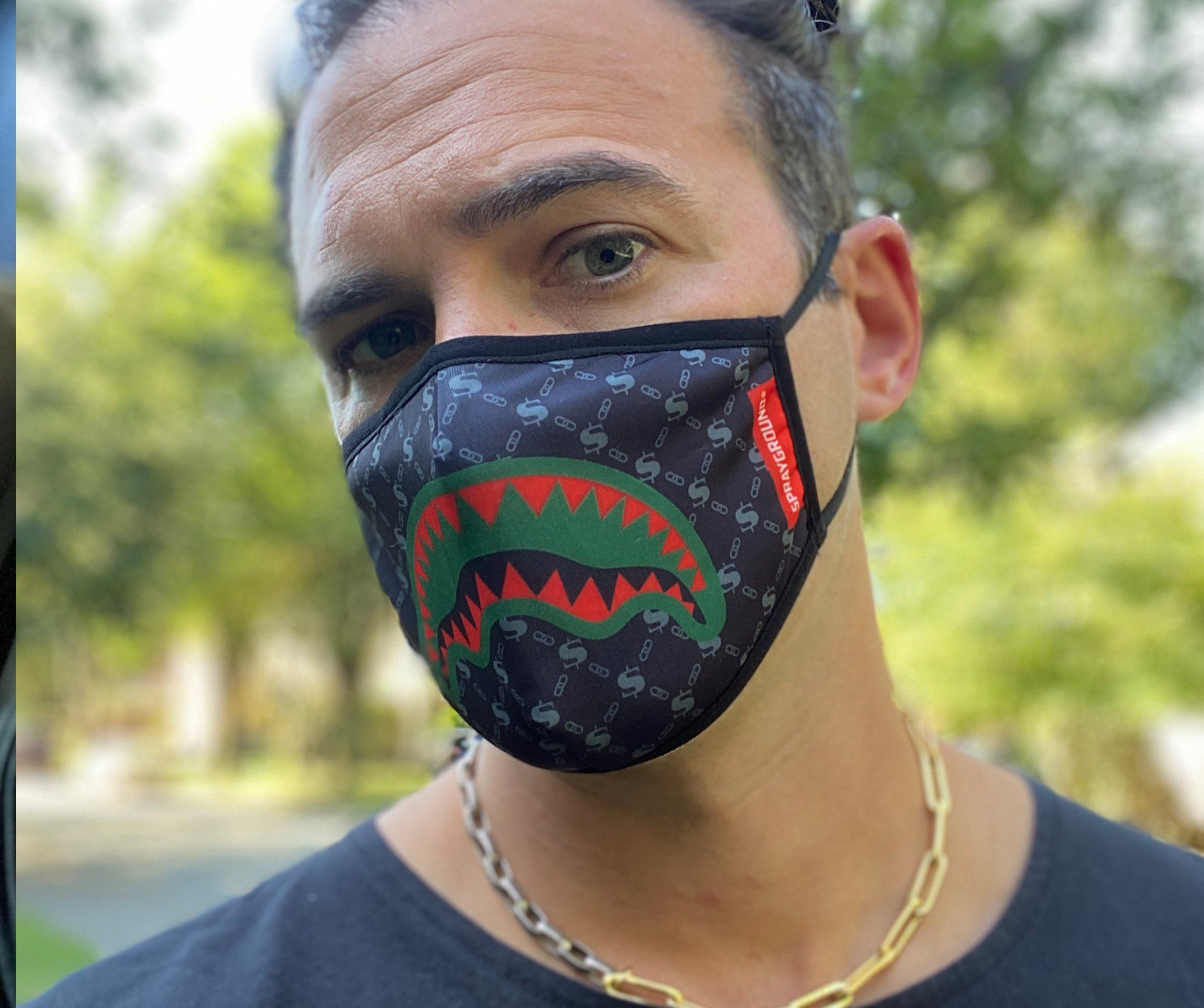 ADULT FACE MASKS w/ UPGRADED EAR ADJUSTERS & NOSE GRIP – SPRAYGROUND®