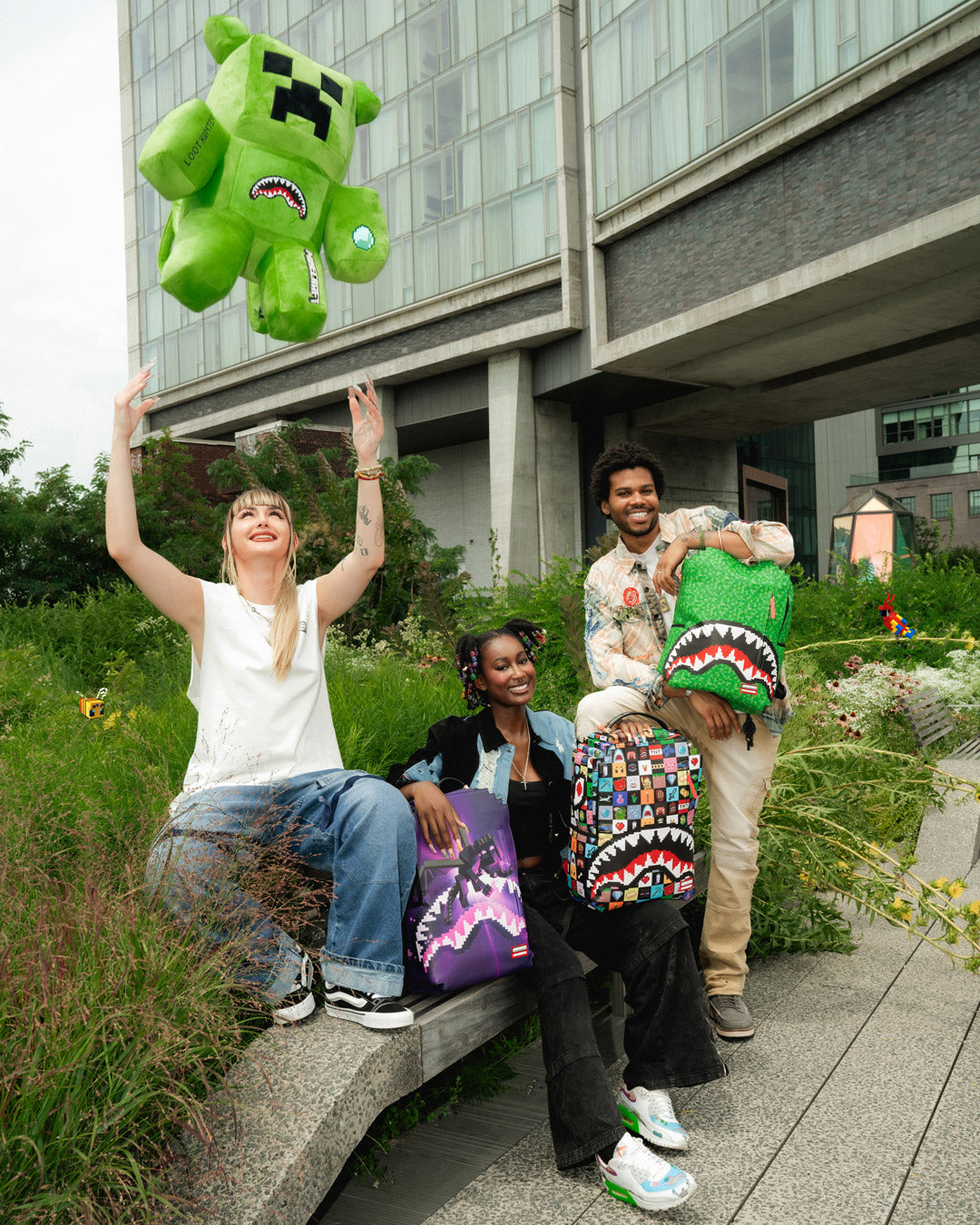 MINECRAFT CREEPER MONEYBEAR BACKPACK – SPRAYGROUND®