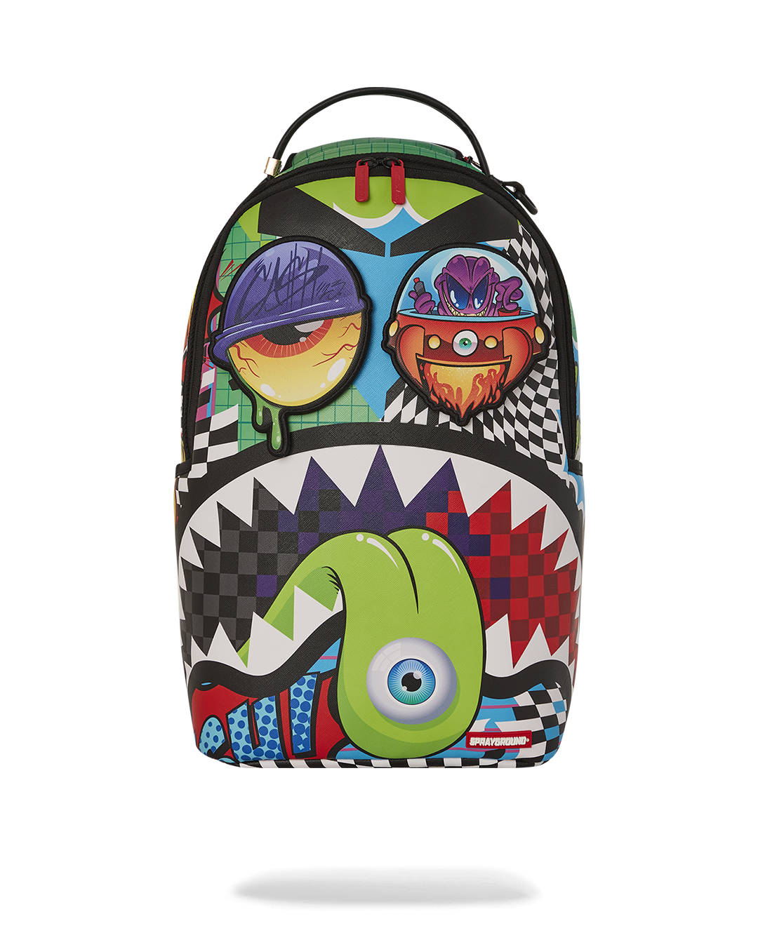 PSYCHO WORLD OF FUN BACKPACK (WITH REMOVABLE VELCRO EYE PATCHES ...