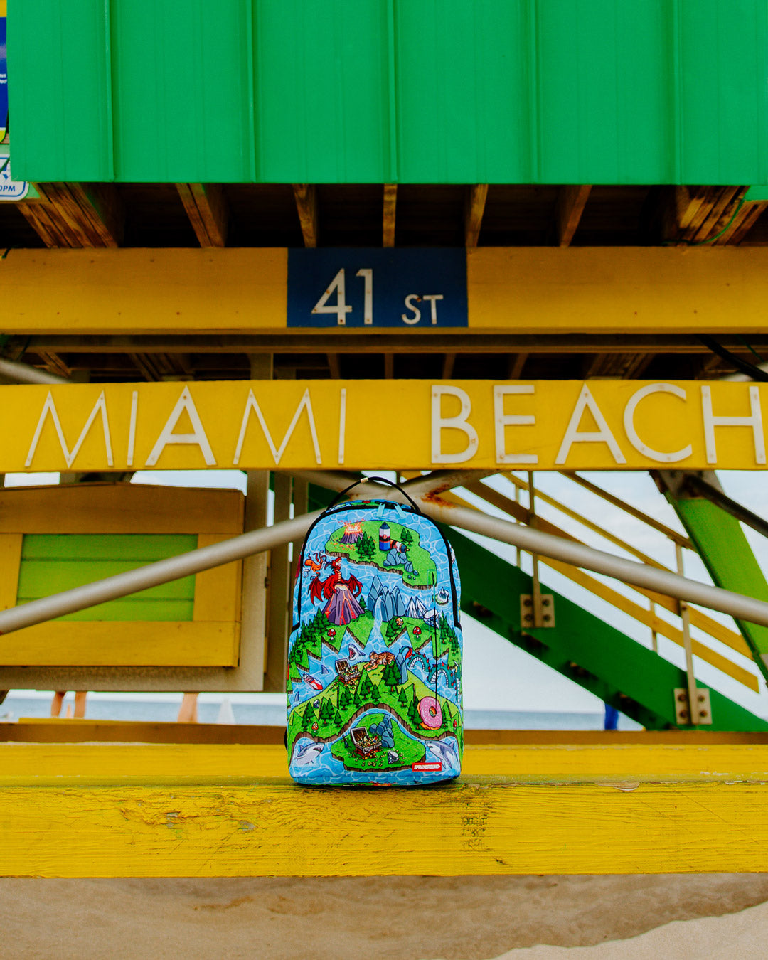 SHARK ISLAND ADVENTURE DLXSR BACKPACK – SPRAYGROUND®