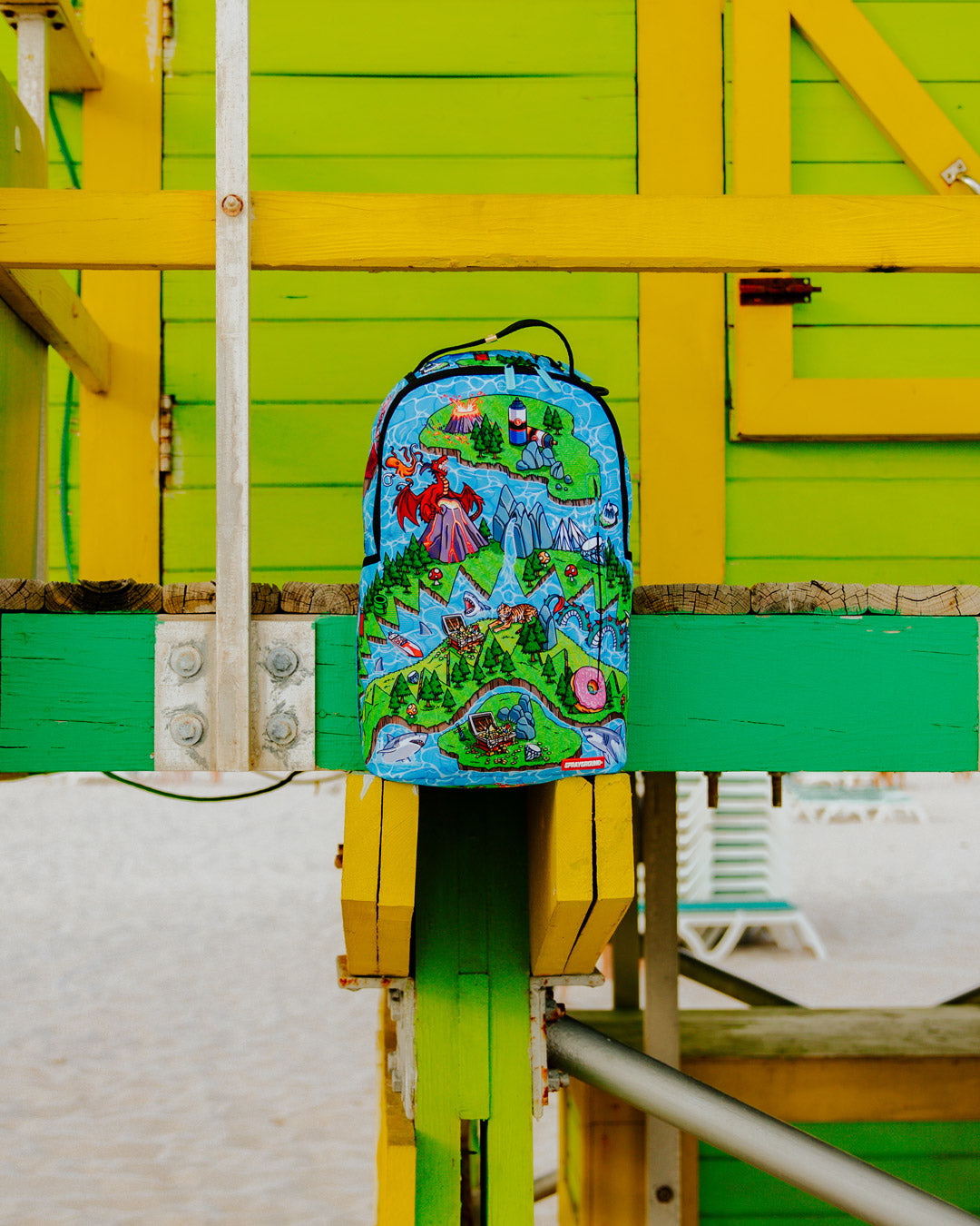 SHARK ISLAND ADVENTURE DLXSR BACKPACK – SPRAYGROUND®