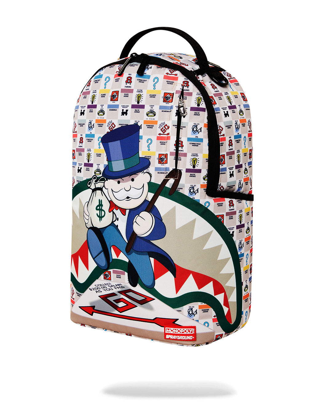 MONOPOLY GOTTA GO DLXSR BACKPACK – SPRAYGROUND®