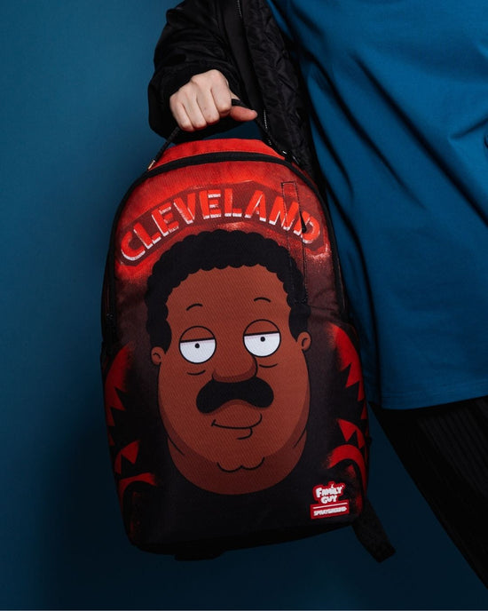 CLEVELAND SHARK FAMILY GUY DLXSR BACKPACK – SPRAYGROUND®