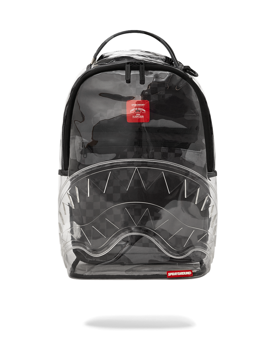 CLEAR AS NIGHT - CLEAR DLX BACKPACK – SPRAYGROUND®