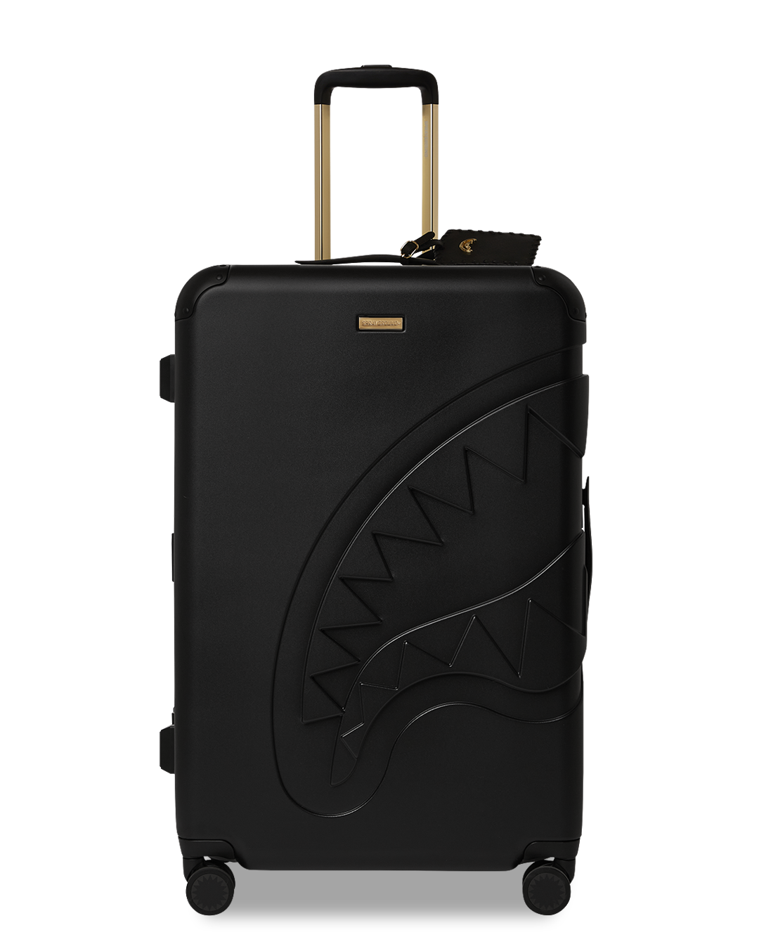 REALITY CHECK SHARKITECTURE FULL-SIZE JETBLACK LUGGAGE (GOLD HARDWARE ...