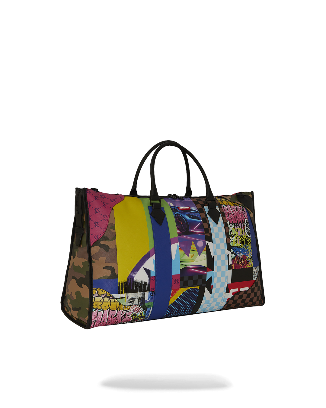 SHARK MASTERPIECES PYRAMID LARGE DUFFLE – SPRAYGROUND®
