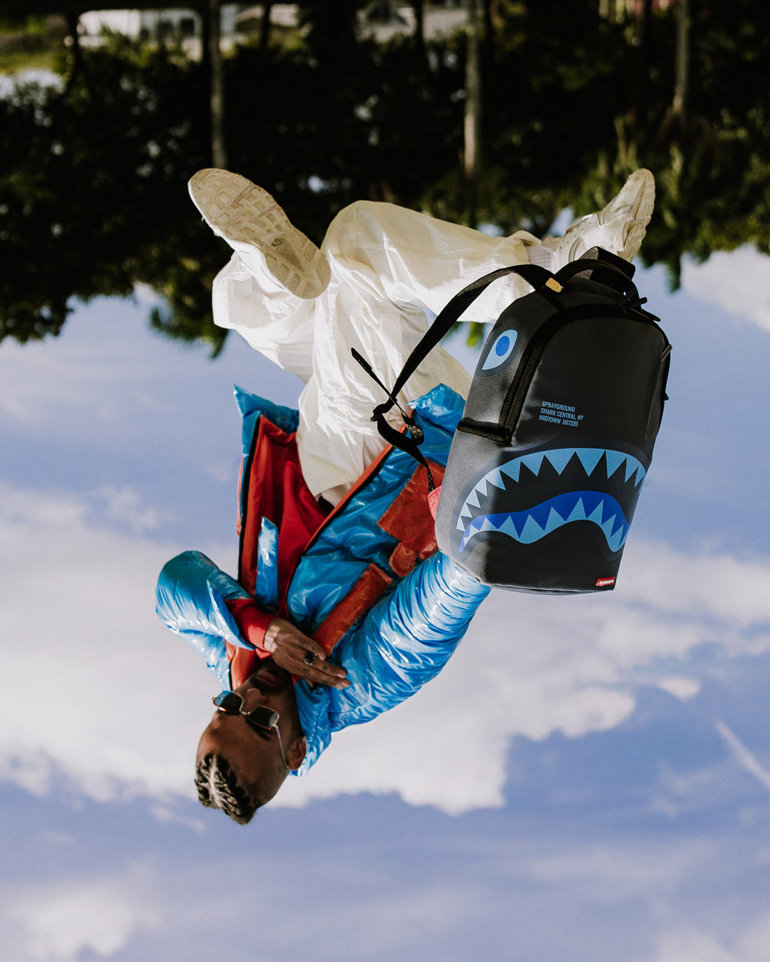 SHARK CENTRAL LATE ARRIVAL DLXSV BACKPACK – SPRAYGROUND®