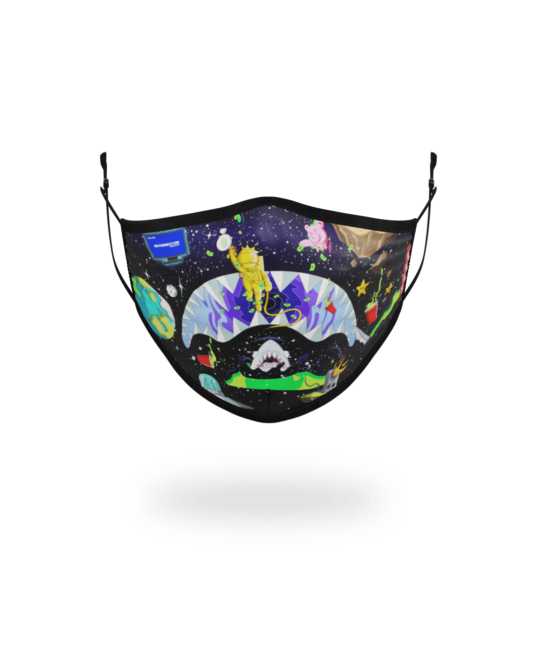 ADULT ASTRO PARTY FORM-FITTING FACE MASK – SPRAYGROUND®