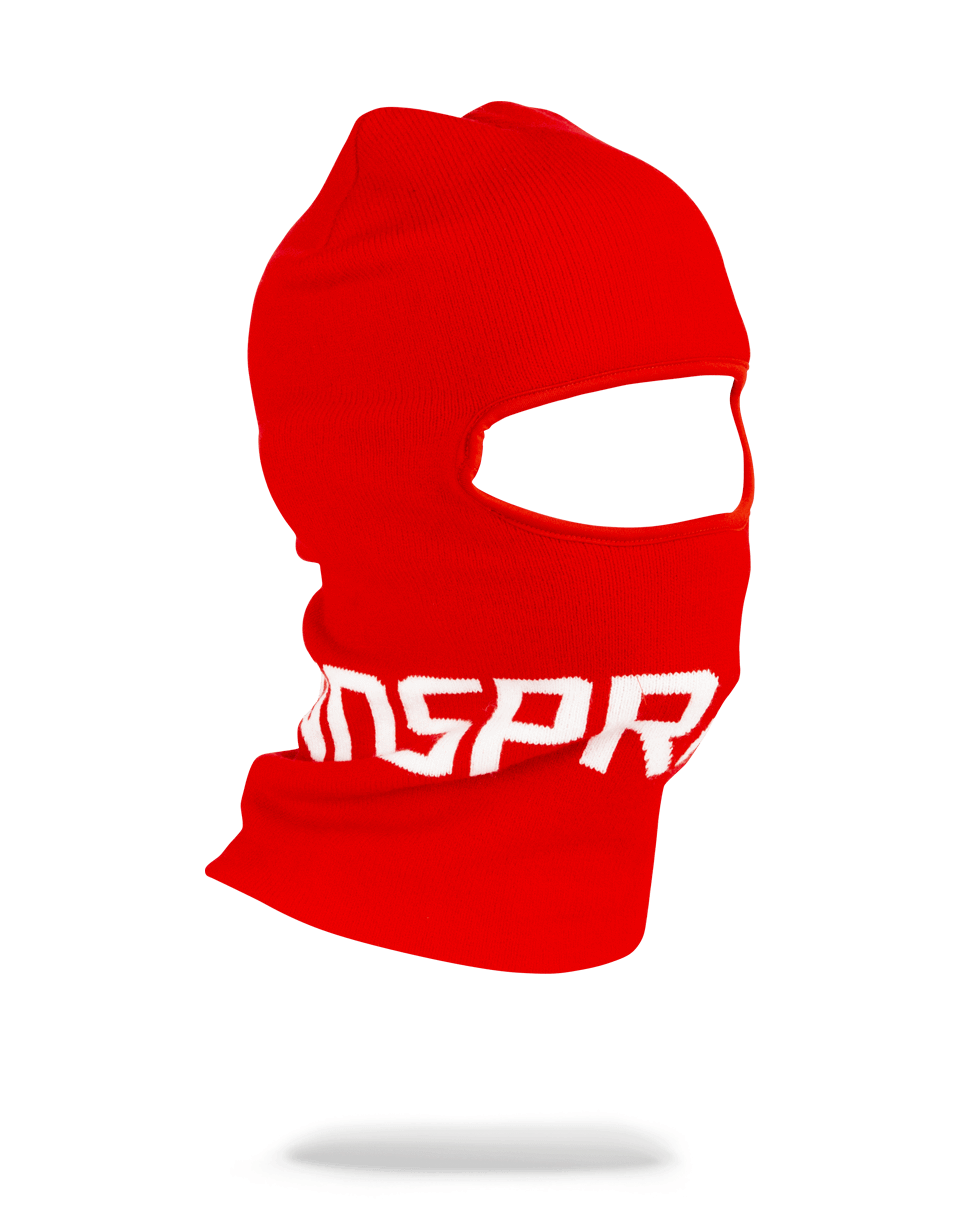RED SPRAYGROUND LOGO SKI MASK – SPRAYGROUND®