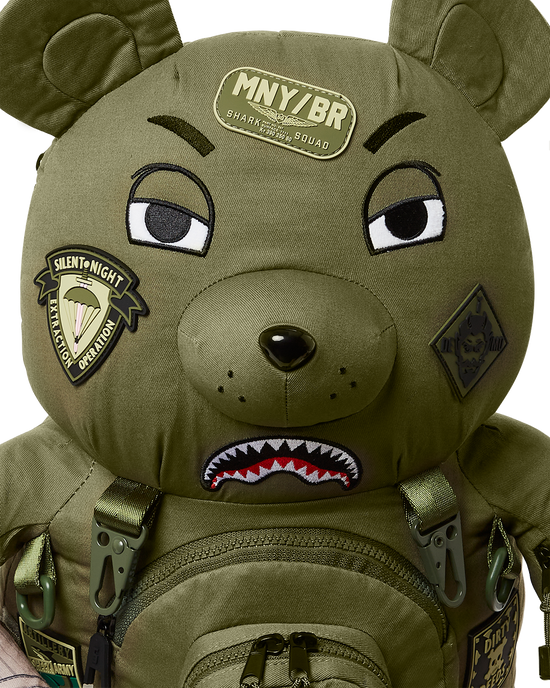 SPECIAL OPS FULL THROTTLE MONEYBEAR TEDDYBEAR BACKPACK – SPRAYGROUND®