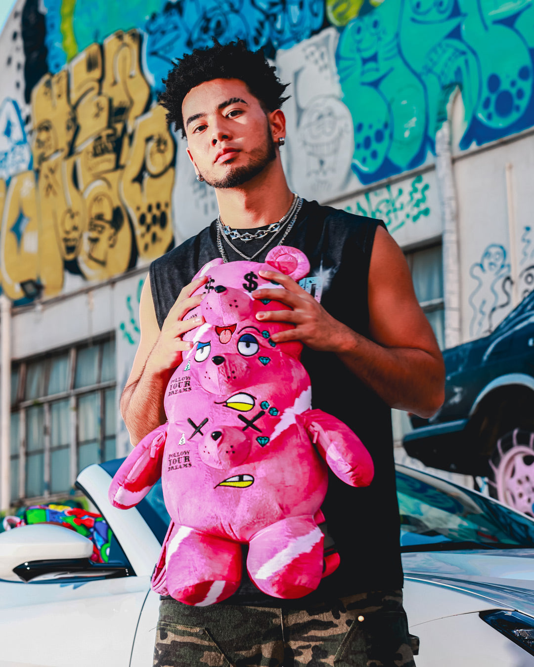 THE 3 HEADED BEAR PLUSH TEDDYBEAR BACKPACK – SPRAYGROUND®