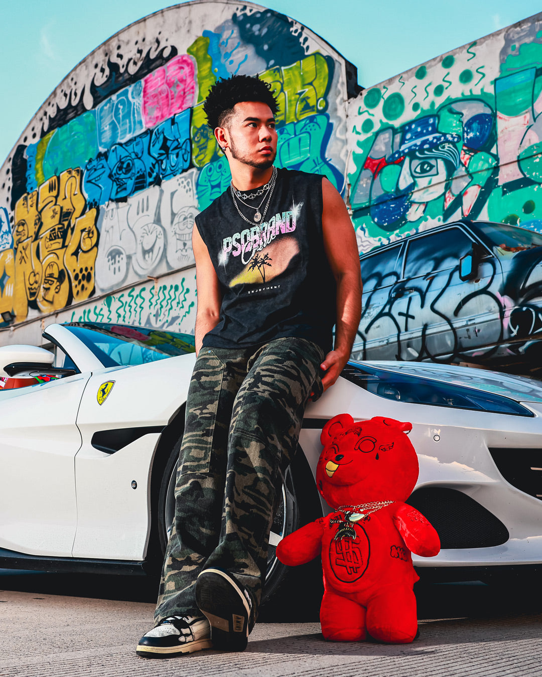 DIABLO PLUSH TEDDYBEAR BACKPACK – SPRAYGROUND®