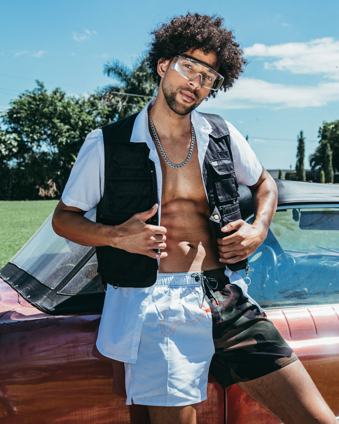 SPLIT BITE CAMO SHOTO SWIM TRUNKS – SPRAYGROUND®