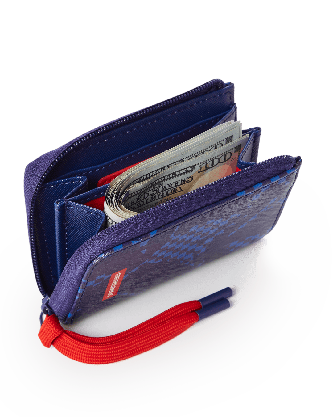 SHARK CHECK (BLUE) WALLET – SPRAYGROUND®