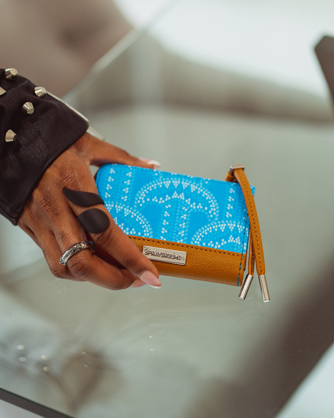 ILLUCHAINS TURQ WALLET – SPRAYGROUND®